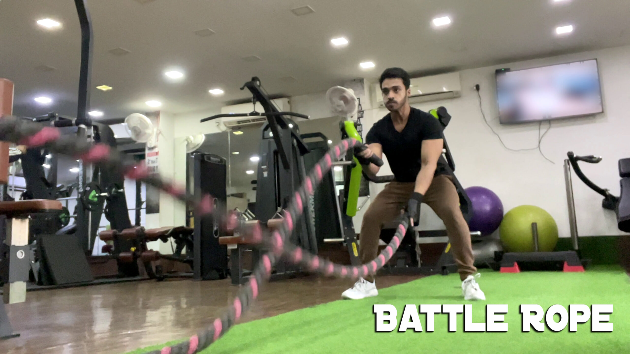 Battle Rope Exercise - SUMIIT GHOSH OFFICIAL WEB UNIVERSE